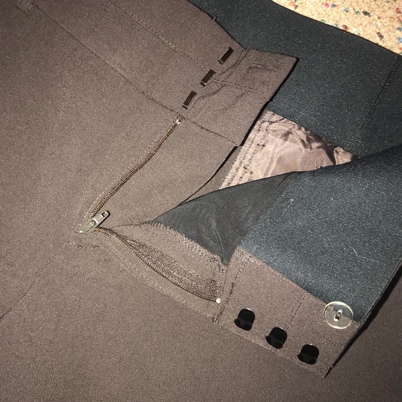 AB Studio | Pants & Jumpsuits | Ab Studio Brown Dress Pants | Poshmark